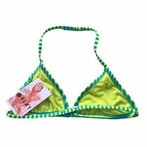 Roxy | Swim | Nwt Roxy Girls Bikini Top Size 4 | Poshmark
